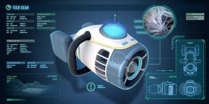 Subnautica - How To Go Up And Down In The Cyclops